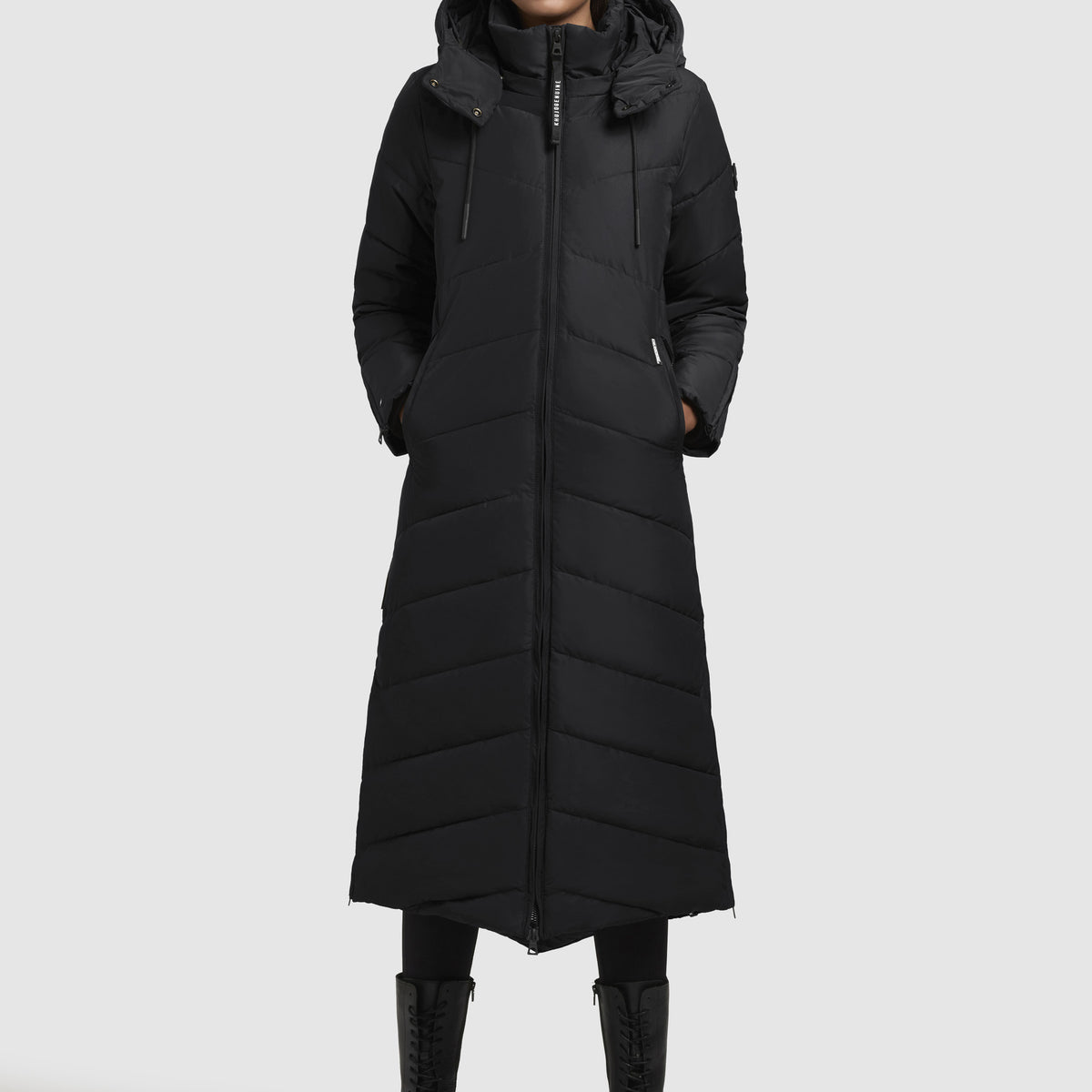 Coat HURCE Black – KHUJO