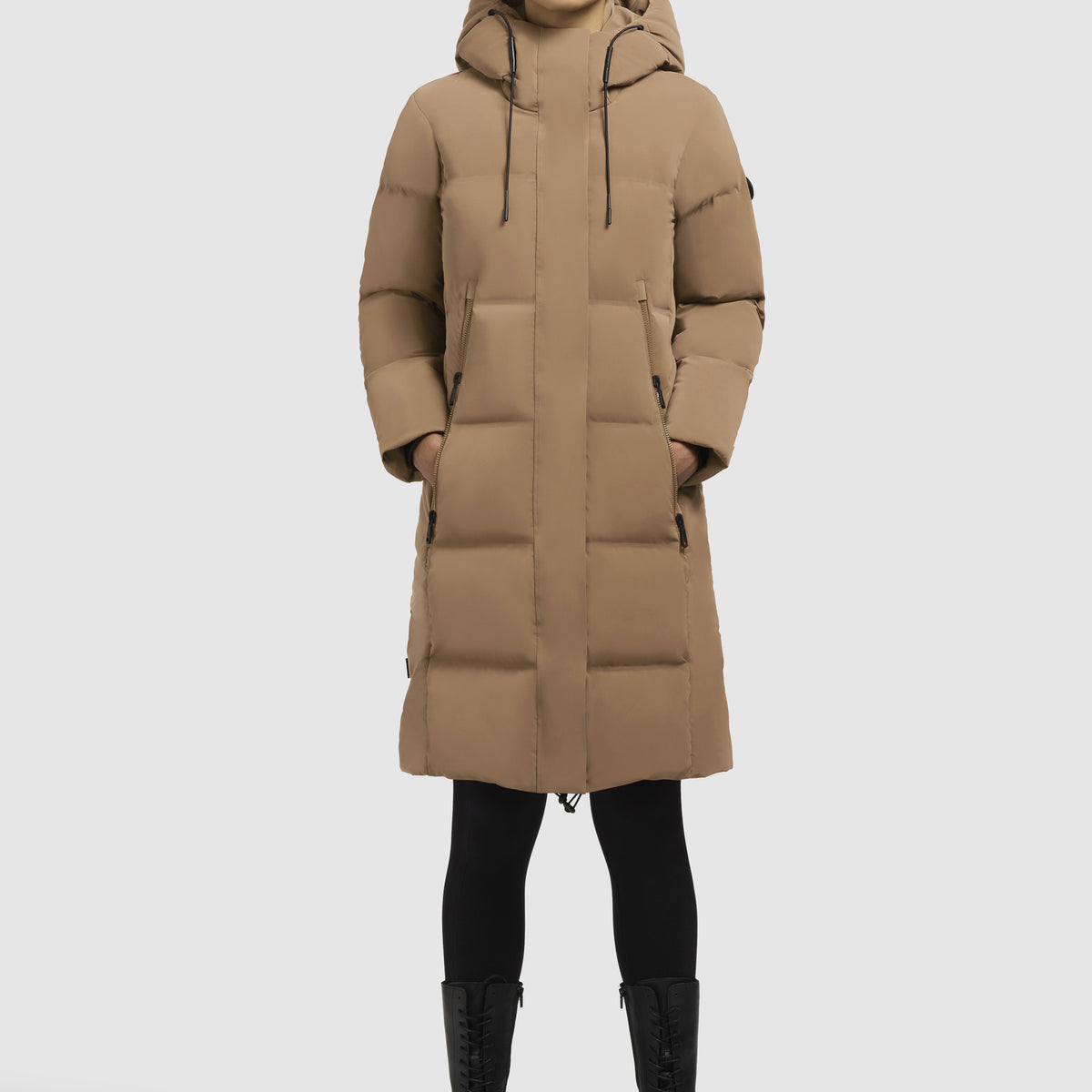 Coat LONI light brown – KHUJO