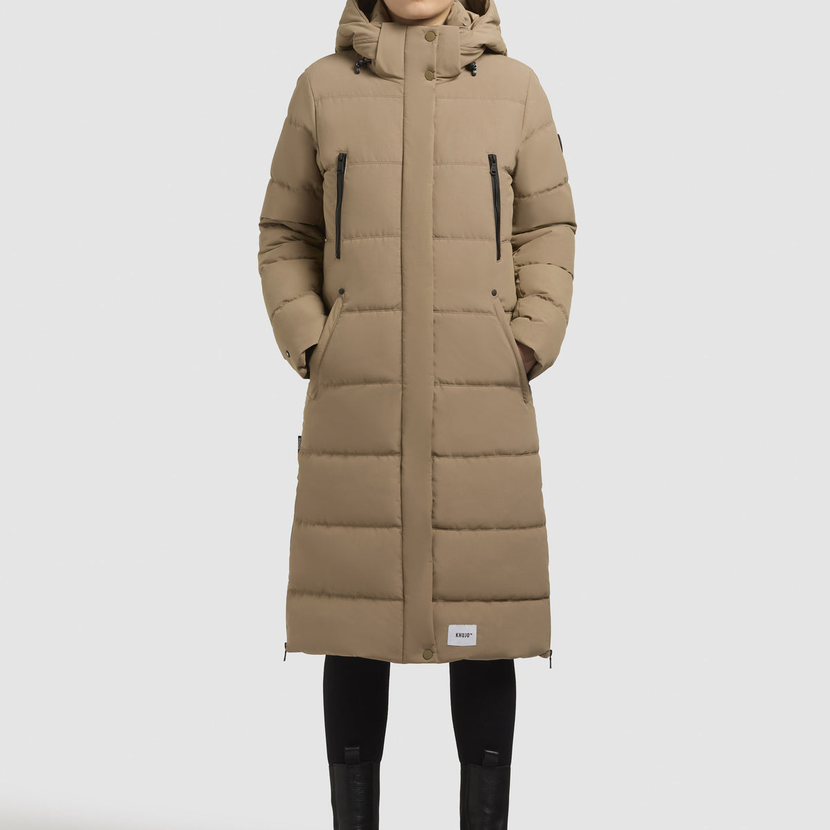 Coat DANI2 light brown – KHUJO