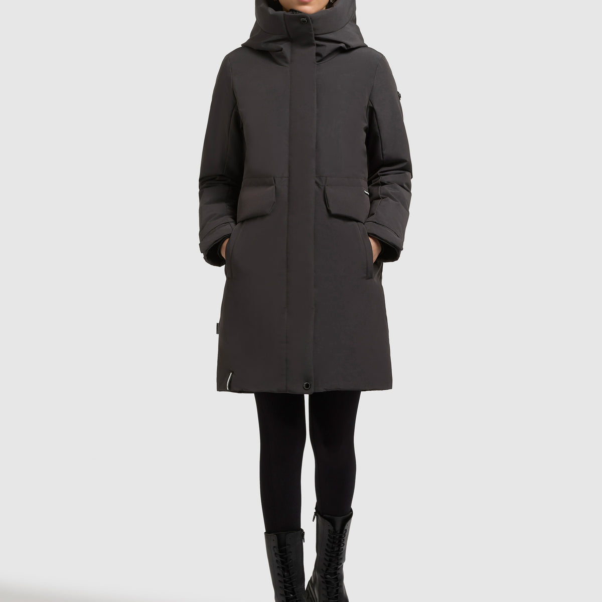 Mantel SINA WINTER GREY – KHUJO