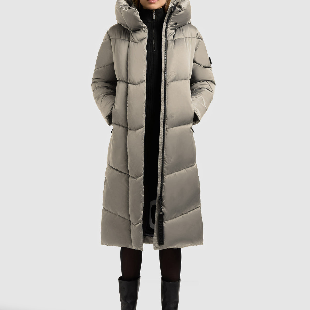 Coat MANELIA2 WITCHER GREEN – KHUJO