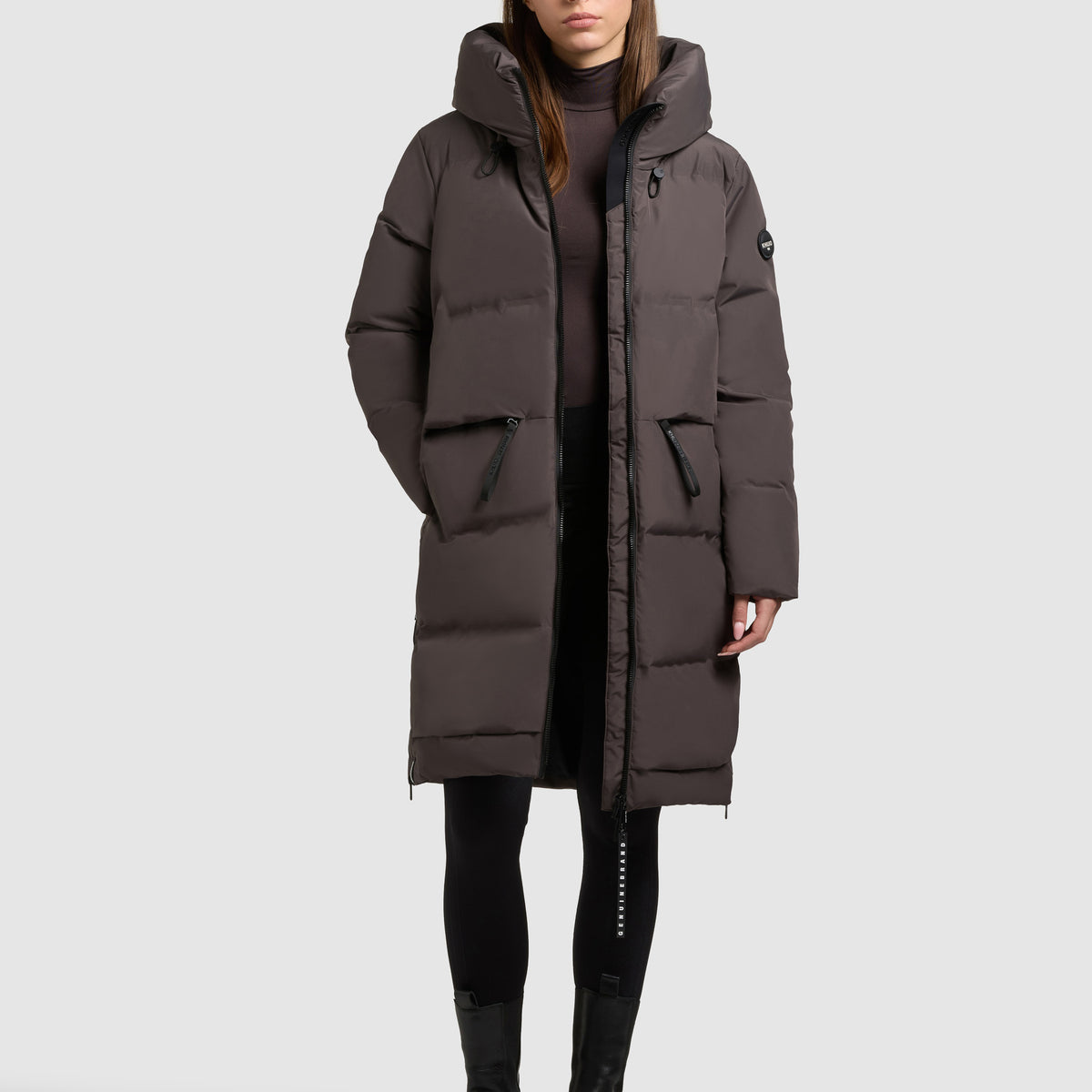 Mantel AROMA2 GRAPHITE GREY – KHUJO