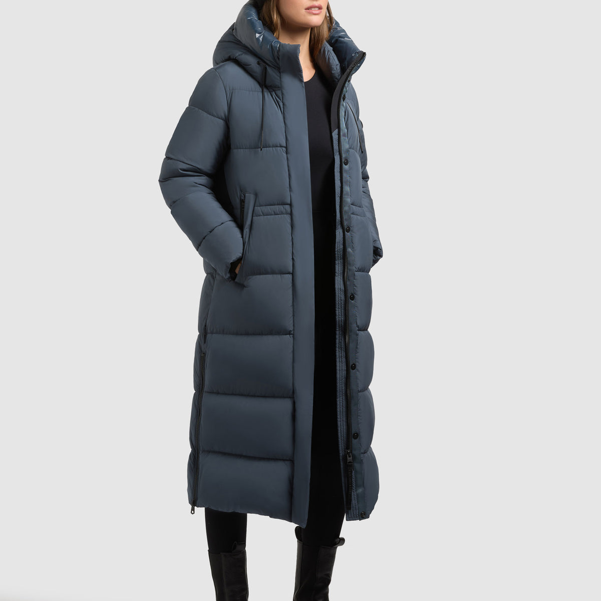 Coat VELIA DIM BLUE – KHUJO