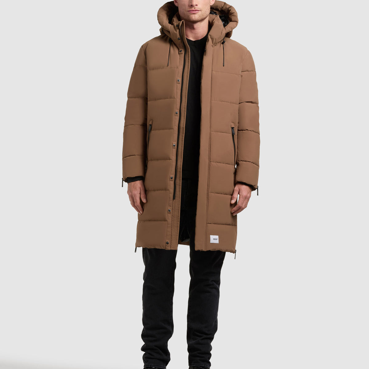 Coat PIKE RUST BROWN – KHUJO