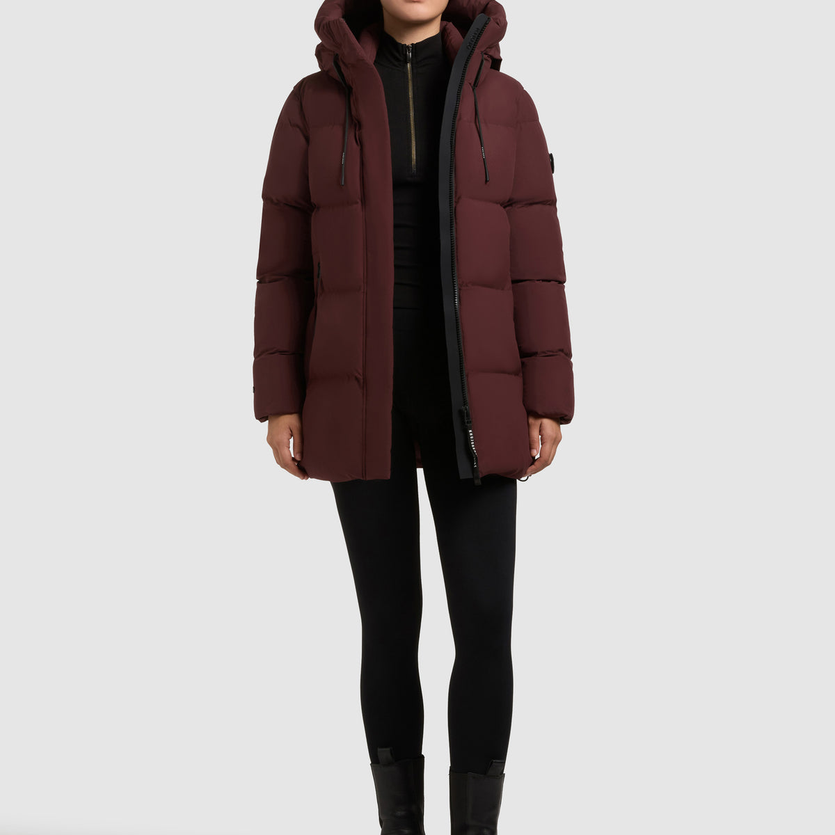Jacket DROWN MATT MOSCATO RED – KHUJO