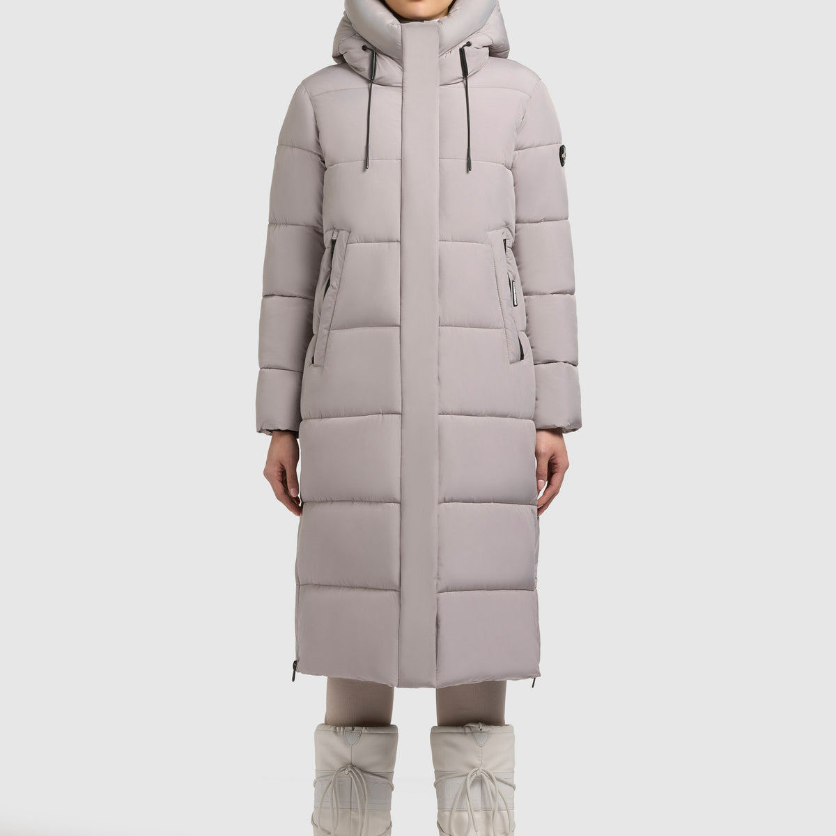 Coat VELIA BLIZZARD GRAY – KHUJO