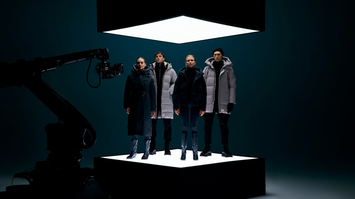 Mantel AROMA2 GRAPHITE GREY – KHUJO